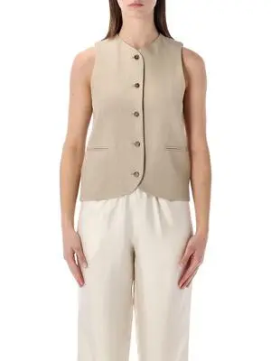 LOULOU Vest - Beige