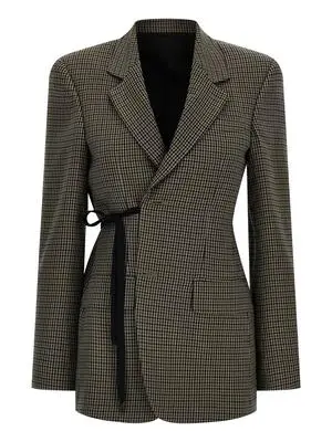 BALENCIAGA Wrap Tailored Blazer