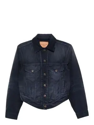 Balenciaga Denim Cotton Jacket - Blue