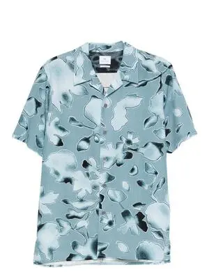 Paul Smith Printed Shirt - Clear Blue