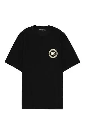 Dolce & Gabbana T Shirt With Logo - Black