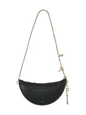 Chloé Icons Leather Crossbody Bag - Black