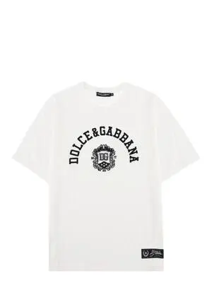 Dolce & Gabbana T Shirt With Logo - White