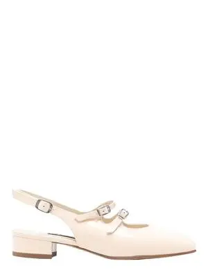 CAREL Peche Slingback Ballerinas - White