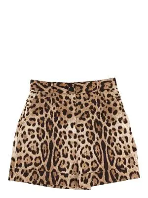 Dolce & Gabbana Leopard-print Shorts - Animalier