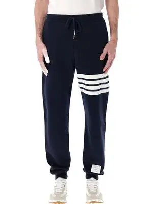 Thom Browne Fleece Sweatpants - Blue