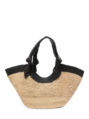 Hereu Fonol Raffia Tote - Brown