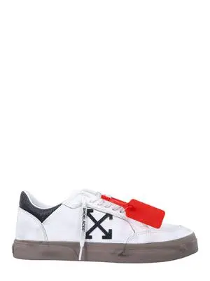 Off White Vulc Low Sneakers - Vintage White