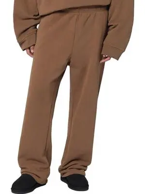 ENTIRE STUDIOS Brown Cotton Joggers - Beige