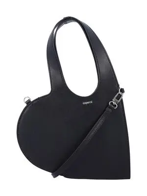 Coperni Mini Heart Tote - Black