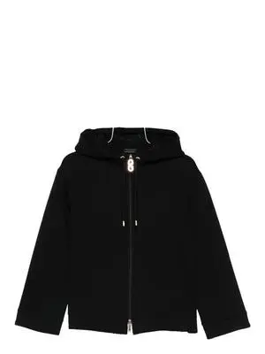 Emporio Armani Cotton Blouson Jacket - Black