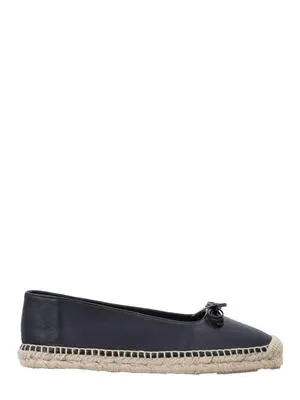 CastaÑer Flat Espadrilles - Black