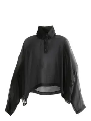 Rick Owens Temple Jumbo Top - Black