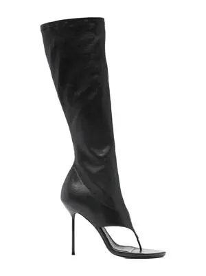 Paris Texas Lidia Thong Boots - Black