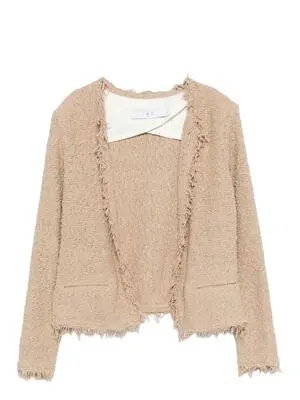 IRO PARIS Shavani Cotton Jacket - Beige