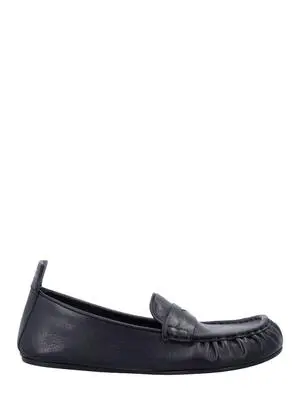 Acne Studios Leather Loafers - Black