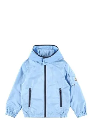 Moncler Hooded Coat - Blue