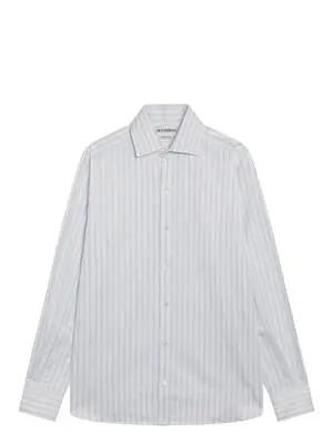 JW Anderson Striped Cotton Shirt - White