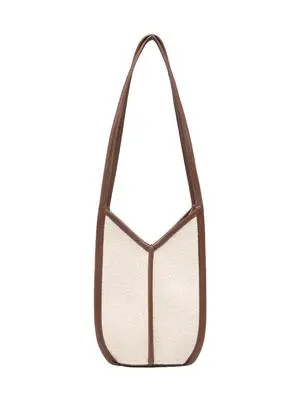 Hereu Calella Canvas Bucket Bag - Ivory