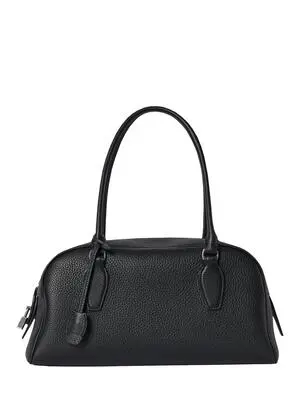 THE ROW India E/w Bowling Bag - Black