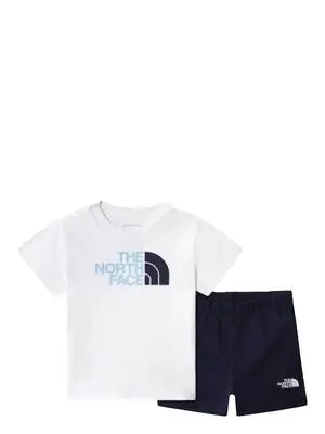 The North Face T-shirt And Shorts Set - Blue
