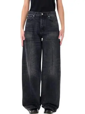 HAIKURE Bethany Relaxed Jeans - Authentic Black