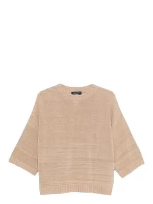 Fabiana Filippi Wool Blend Sweater - Beige