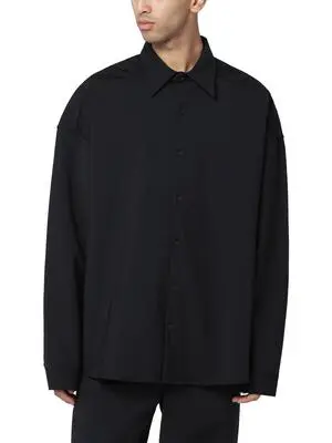 ENTIRE STUDIOS Wool Blend Shirt - Black