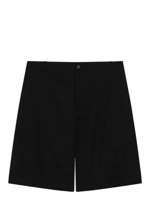 Jacquemus Camargue Cotton Canvas Shorts - Black
