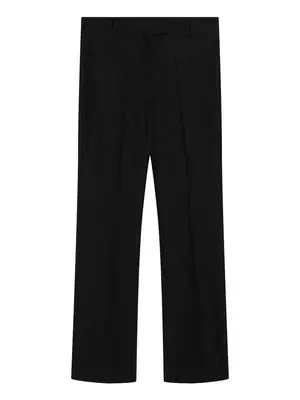 Max Mara Cotton-blend Trousers - Black