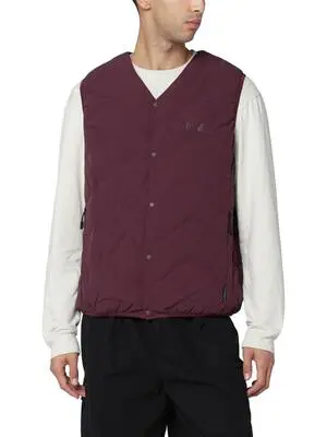 PURPLE MOUNTAIN OBSERVATORY Nylon-blend Quilted Vest - Brown