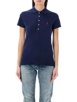 Polo Ralph Lauren Piqué Polo Shirt - Newport Navy