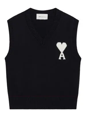 Ami De Coeur Crew-neck Sweater - Blue