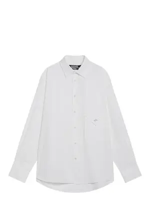 Jacquemus Nappe Cotton Shirt - White