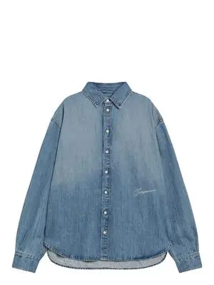 Jacquemus Simon De Nîmes Denim Shirt - Blue