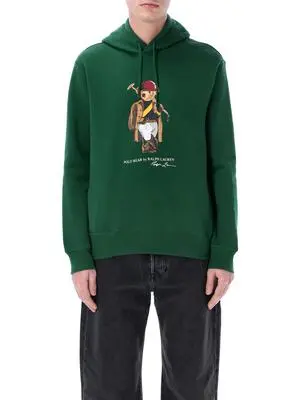 Polo Ralph Lauren Polo Bear Fleece Hoodie - Dk Green