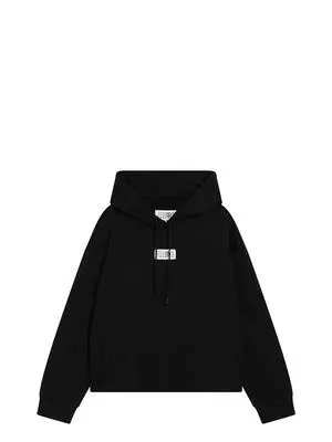 MAISON MARGIELA Cotton Hoodie - Black