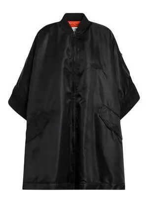 MAISON MARGIELA Nylon Twill Cape - Black