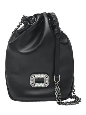 ROGER VIVIER Nano Pilgrim Bag - Black