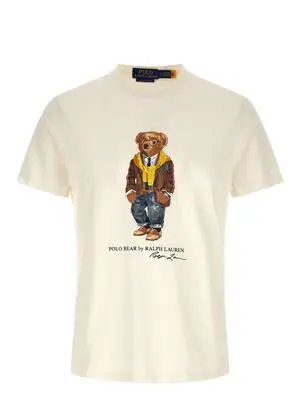 Polo Ralph Lauren Polo Bear' T Shirt - White
