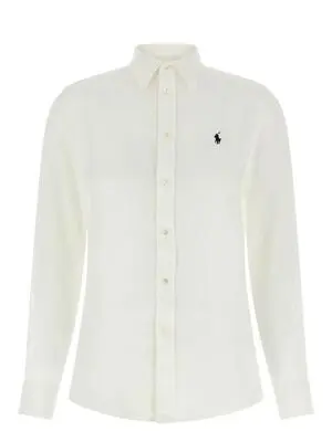 Polo Ralph Lauren Linen Shirt - White