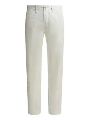 Polo Ralph Lauren Straight Fit Trousers - White