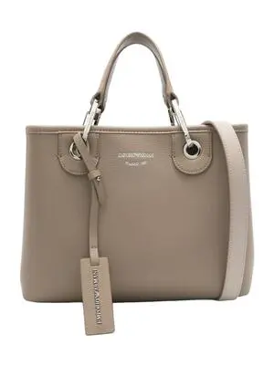 Emporio Armani Small Shopping Bag - Dove Grey