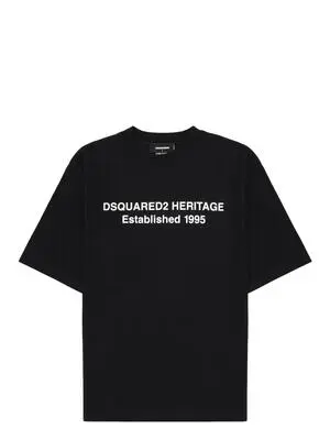 Dsquared2 Heritage T Shirt - Black