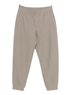 Emporio Armani Cotton Blend Sweatpants - Dove Grey