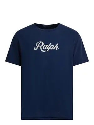 Polo Ralph Lauren T Shirt Con Logo Ralph - Blue