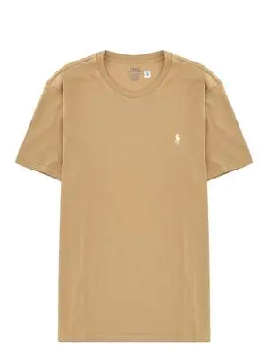 Polo Ralph Lauren T Shirt With Logo - Beige