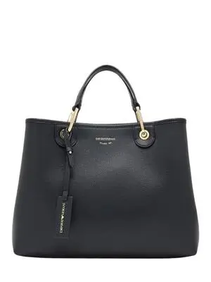 Emporio Armani Medium Shopper Bag - Black