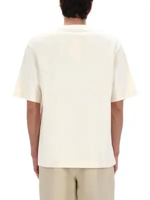 Jacquemus T Shirt 'leather - White