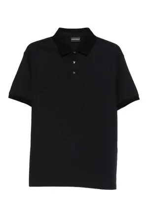 EMPORIO ARMANI Logo Cotton Polo Shirt